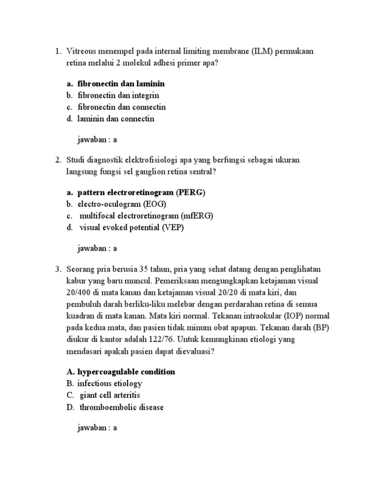 Soal 2 Minggu | PDF