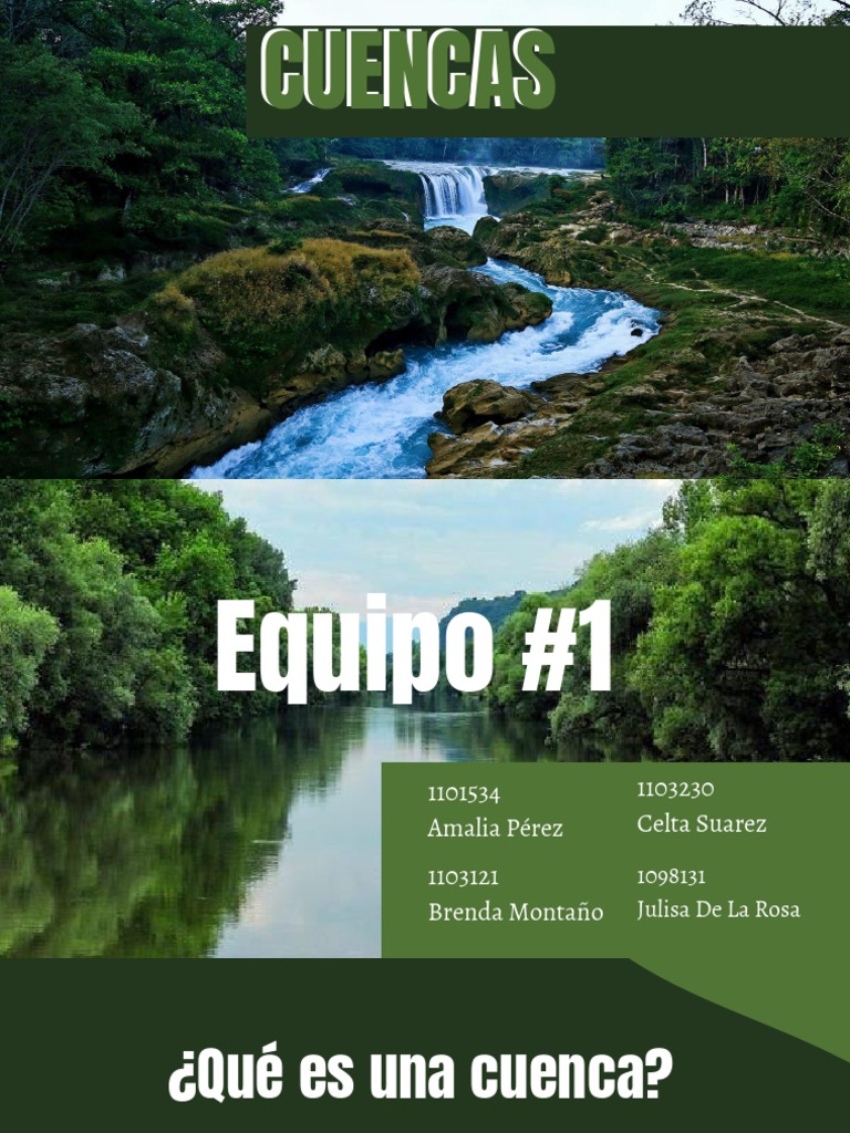 Cuenca | PDF | Cuenca de drenaje | Río