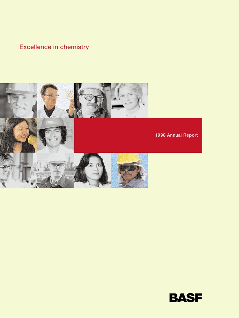 BASF Annual Report 1998 | PDF | Dividend | Stocks