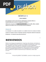 Introduccion A Python 3 | PDF | Objeto (informática) | Python (lenguaje ...