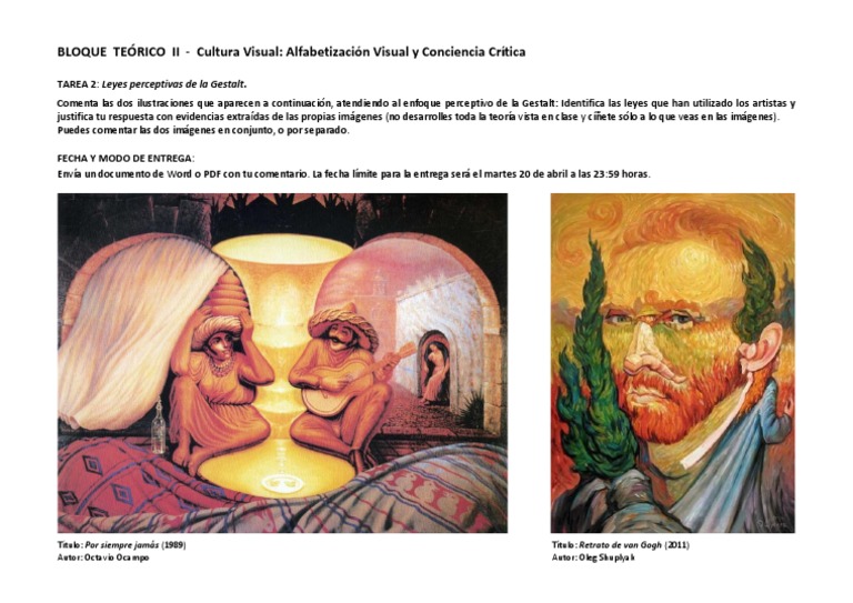 Tarea 2 - Gestalt | PDF | Filosofía