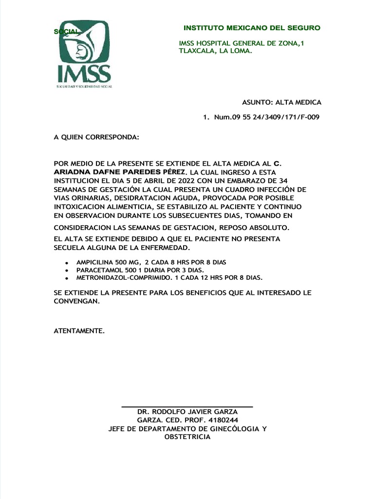 Imss Hospital General De Zona 1 Tlaxcala La Loma Social Instituto