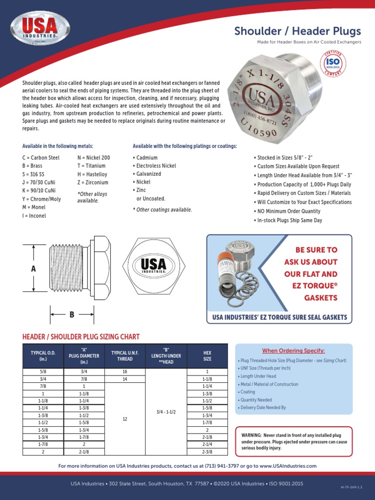 Shoulder Plugs | Download Free PDF | Applied And Interdisciplinary ...