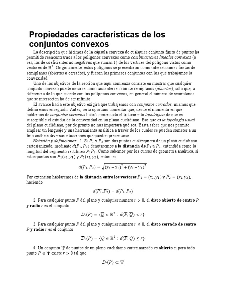 Convexos_2 | PDF | Prueba matemática | Conjunto convexo