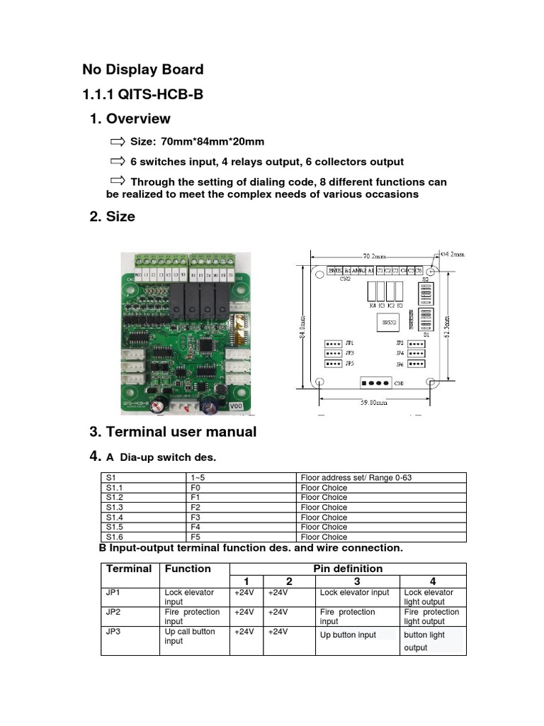 HCB User Manual | PDF | Electronics | Telecommunications
