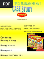 Maggi THE PRODUCT LIFE CYCLE | PDF | Nestlé | Advertising