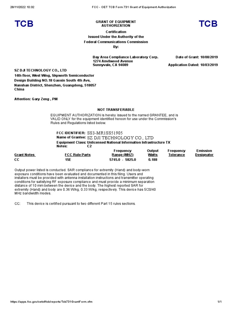 FCC - Controle | PDF | Telecommunications Engineering | Information And ...