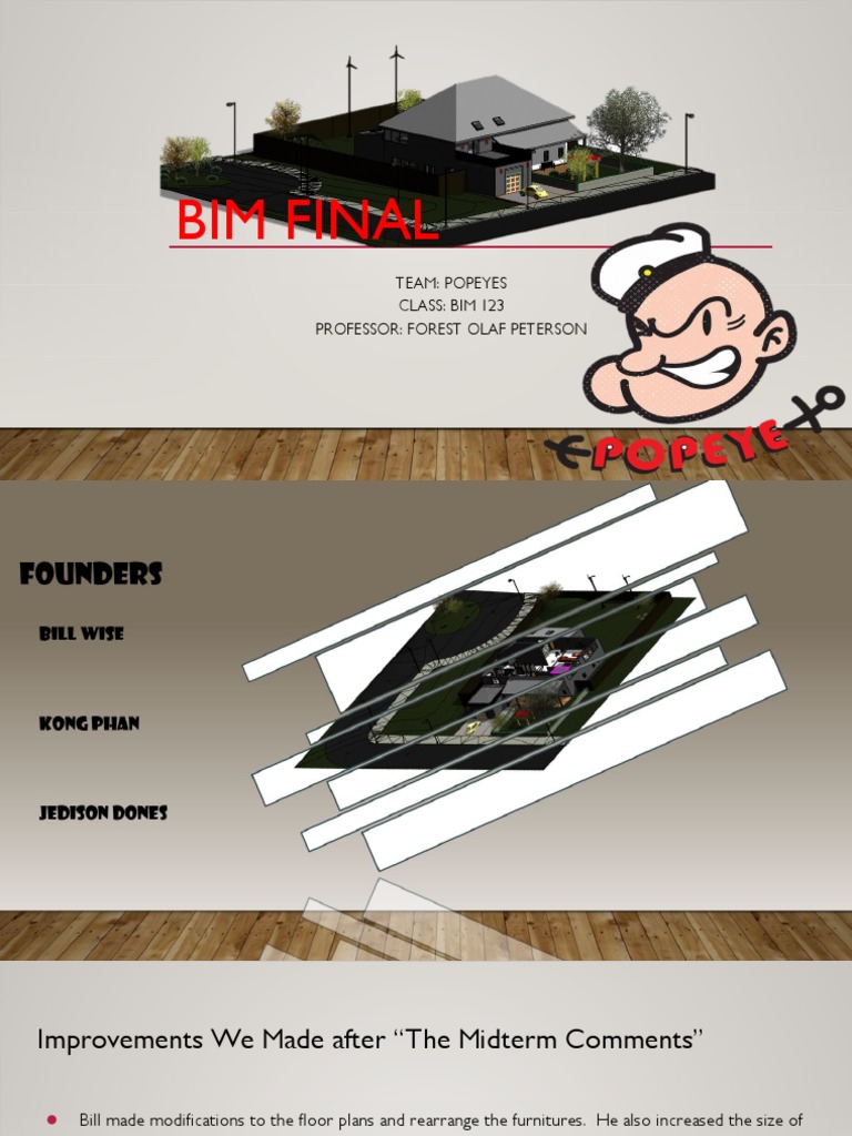 Popeyes Final | PDF | Building Information Modeling | Autodesk Revit
