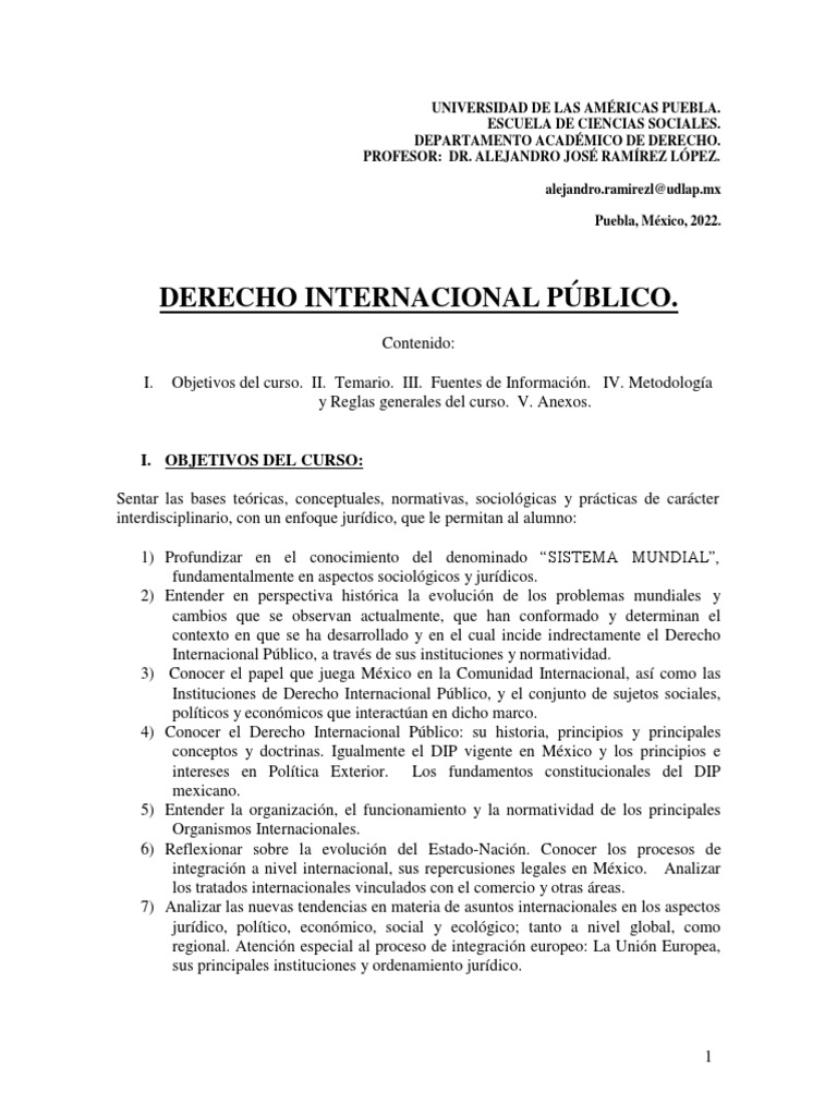 DIP Syllabus y Apuntes 2022 | PDF | Institución | México DIP Syllabus y Apuntes 2022 | PDF | Institución | México