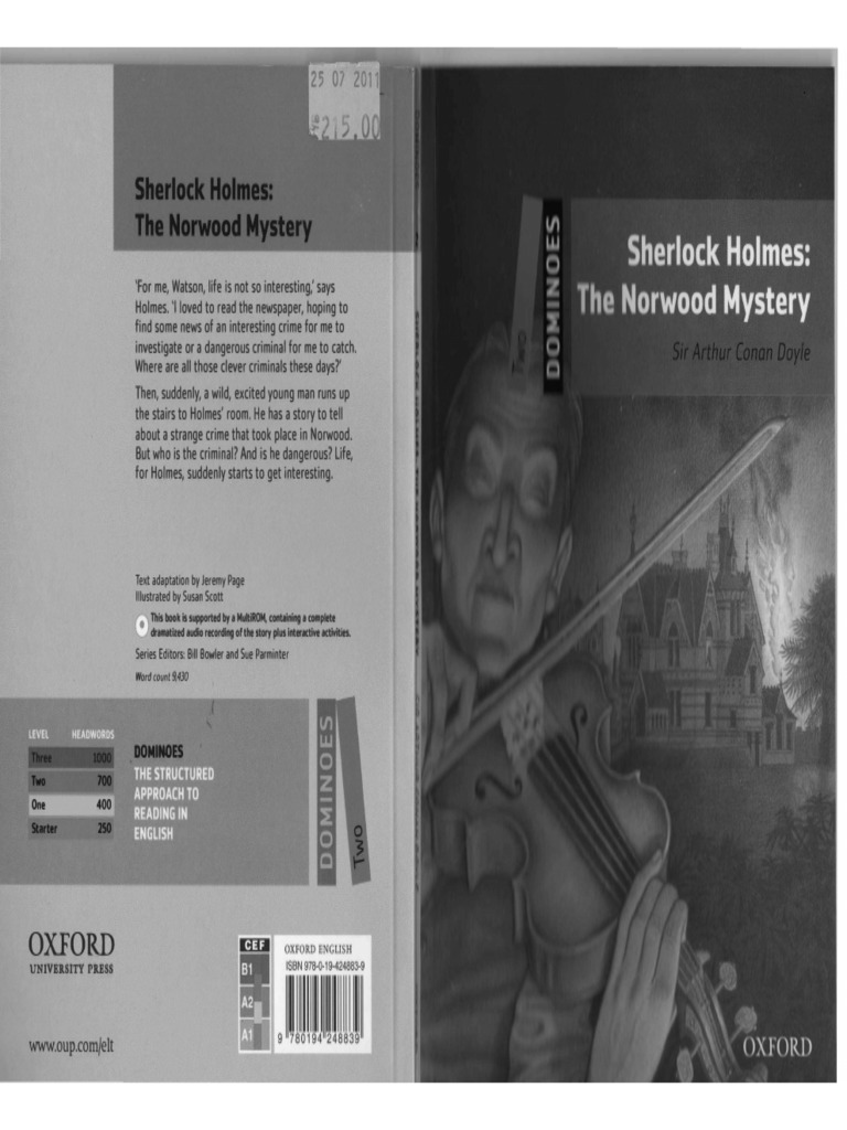 Sherlock Holmes The Norwood Mystery | PDF
