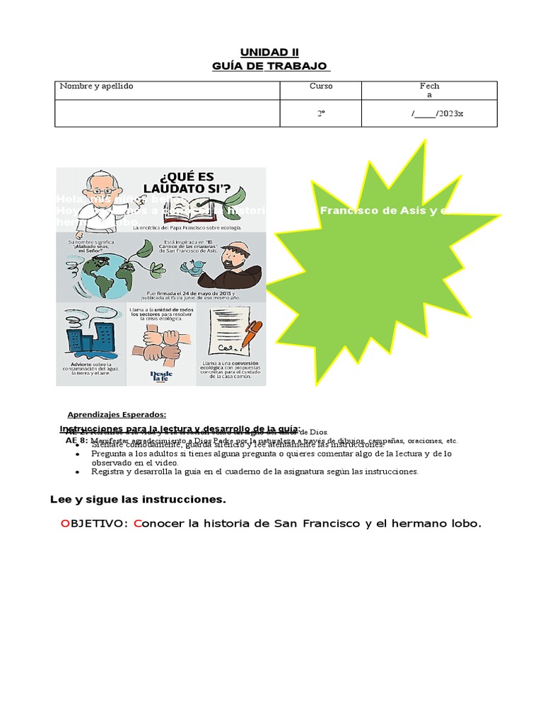 San Francisco de Asis y El Hermano Lobo | PDF