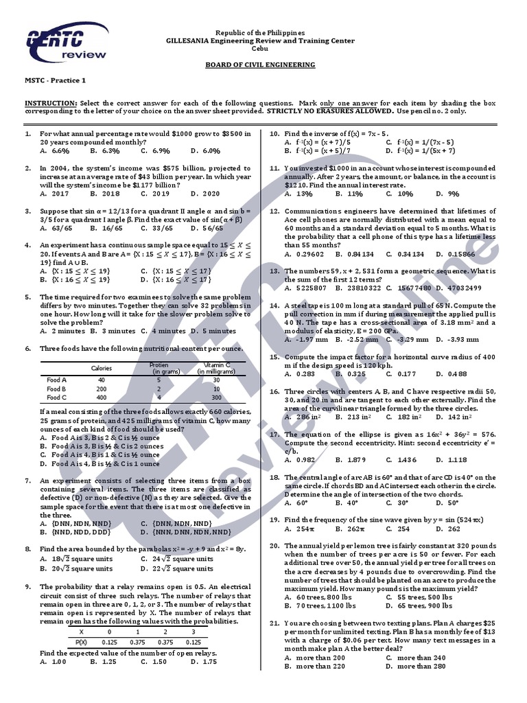 Mste 1 | PDF | Area | Triangle