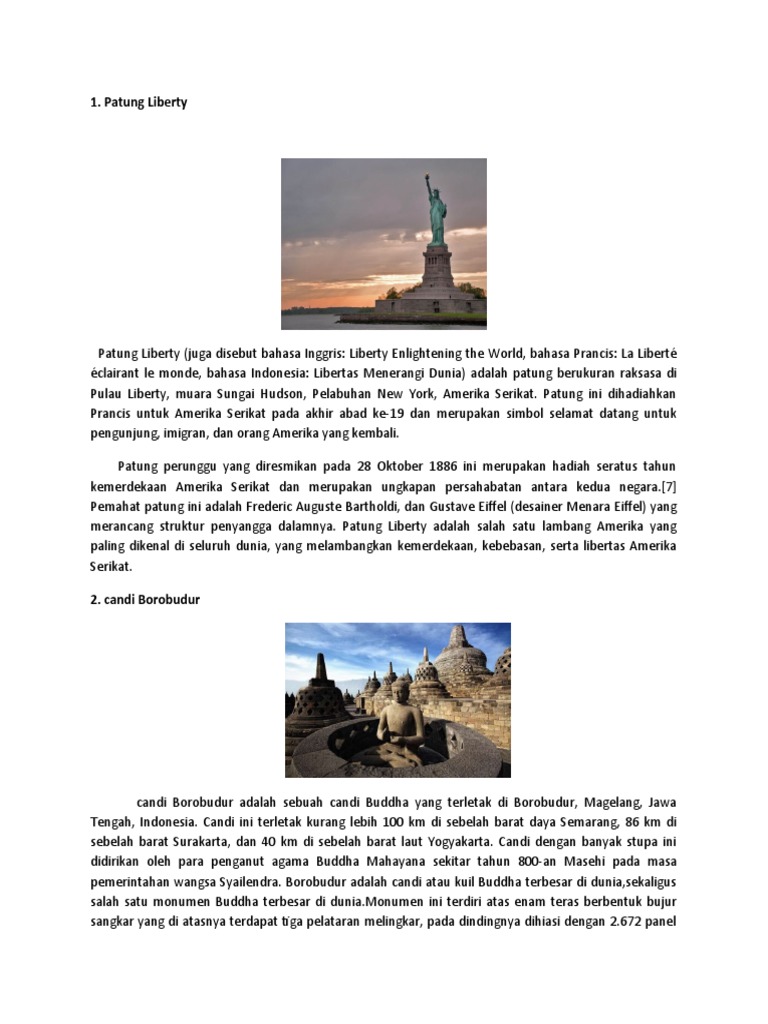 Seni dan Monumen Dunia | PDF