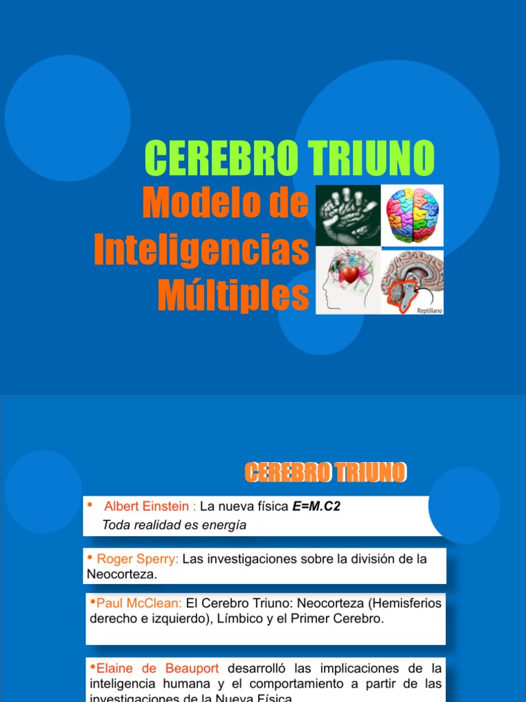 Cerebro Triuno 1 | PDF | Neurona | Cerebro