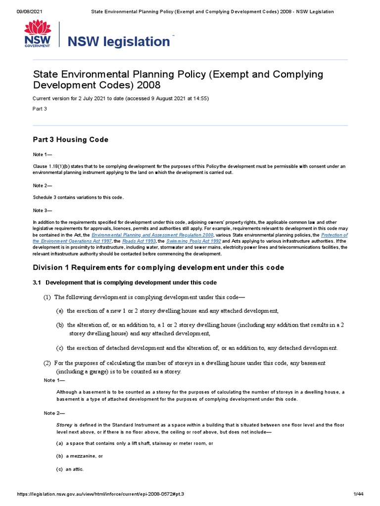 NSW - Housing Code | PDF | Flood | Window
