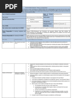 Hazardous Energy Control Procedure: Lockout/Tagout Sheet | PDF | Safety