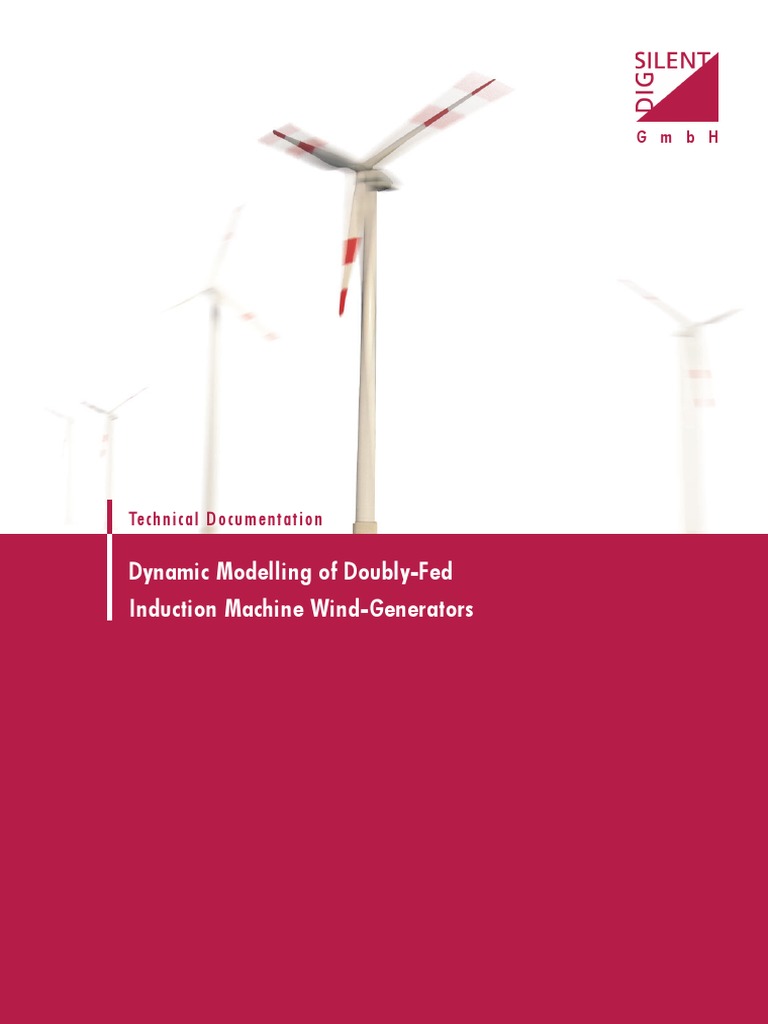 (DIgSILENT GMBH - 2003) Dynamic Modeling of DFIM Wind-Generators | PDF ... (DIgSILENT GMBH - 2003) Dynamic Modeling of DFIM Wind-Generators | PDF ...