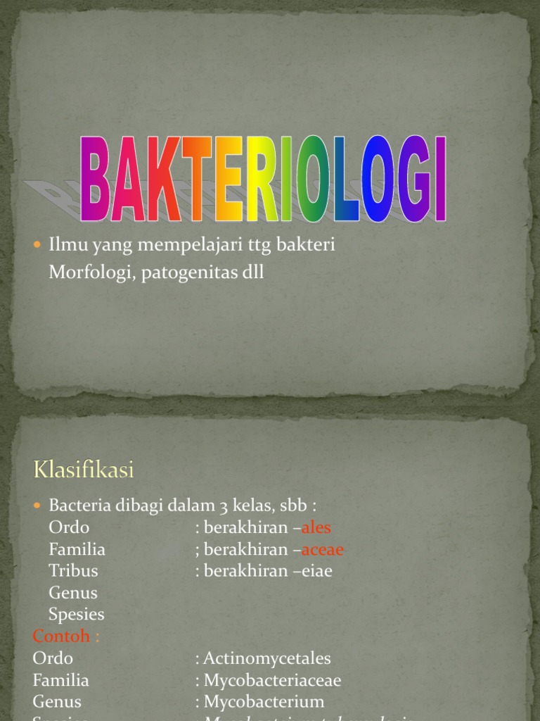 Bakteri Patogen | PDF