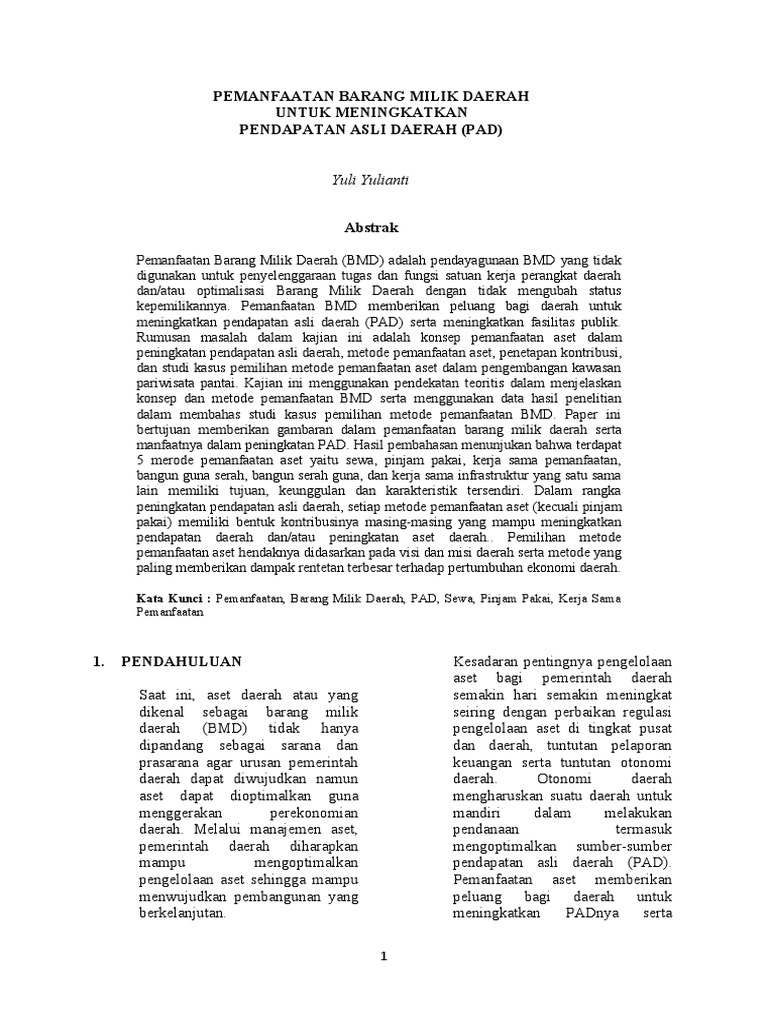 Utama - MKP - 1618204021 - Yuli Yulianti - Jurnal | PDF