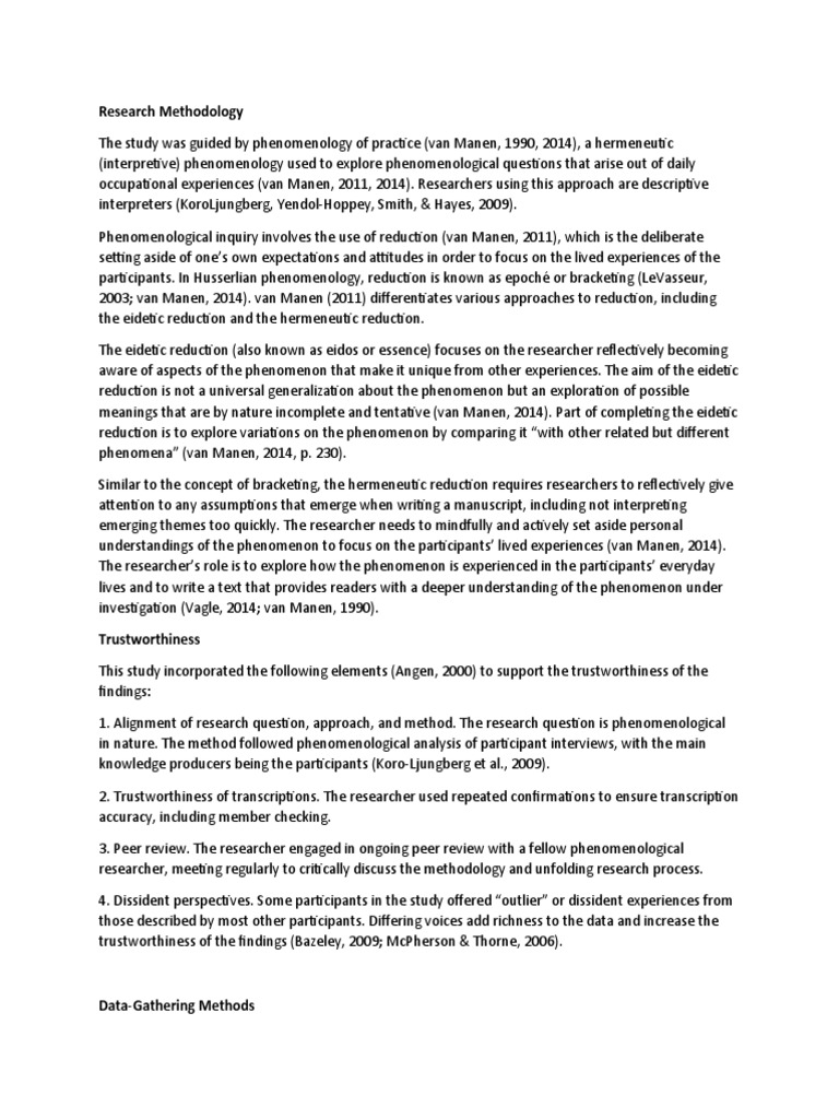 Chapter 3 | PDF | Phenomenology (Philosophy) | Experience