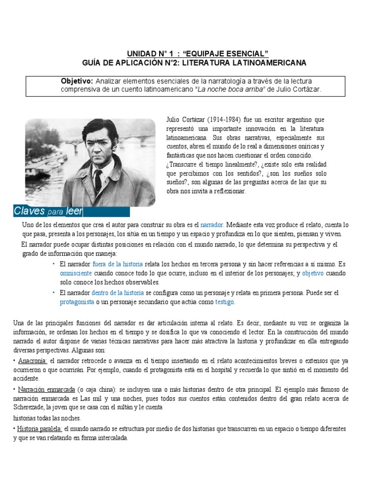 La Noche Boca Arriba | PDF | Narración