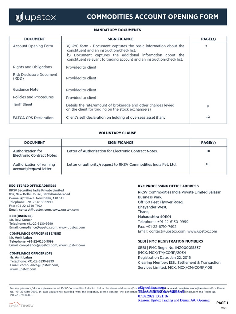 Kyc Details | PDF | Identity Document | Business