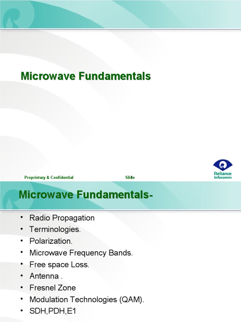 Microwave Fundamentals | PDF
