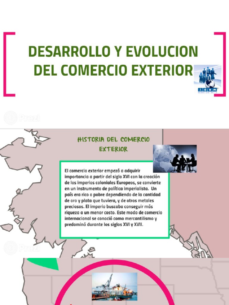 Desarrollo y Evolucion Del Comercio Exterior | PDF