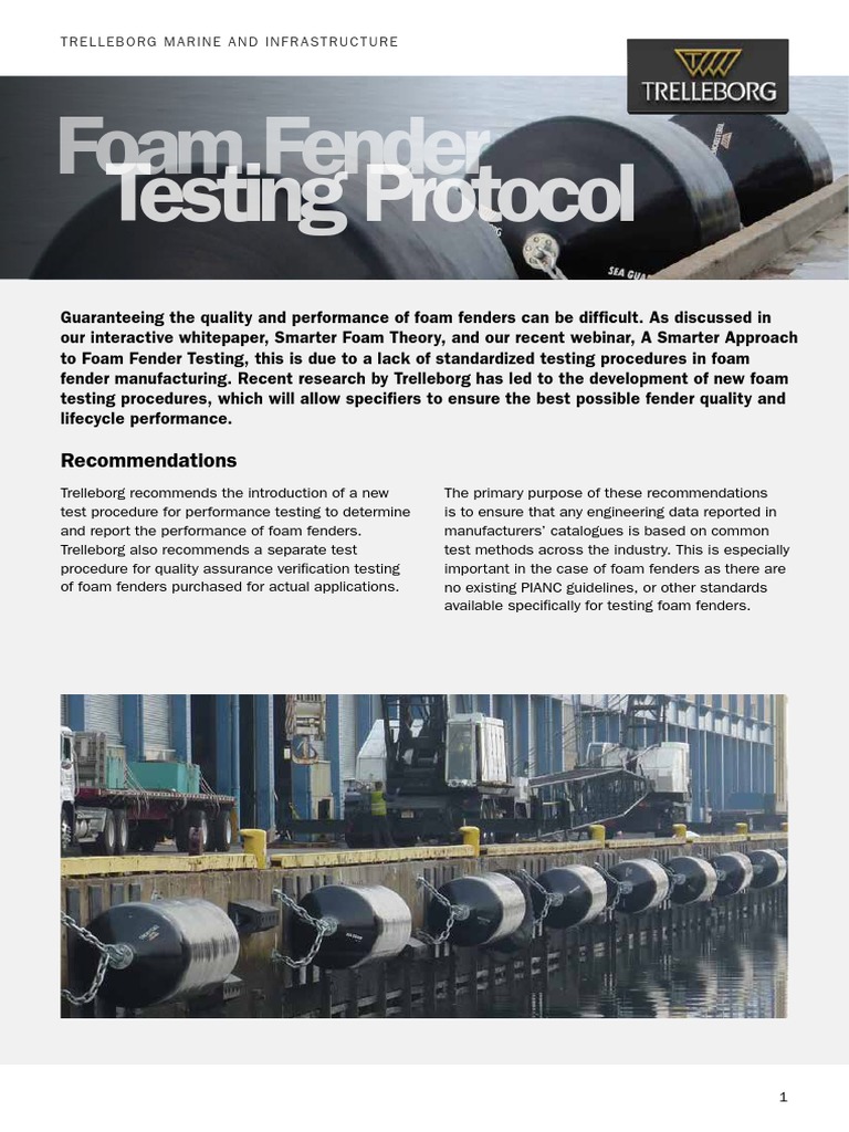 Foam Testing Protocol | PDF | Foam | Physical Sciences