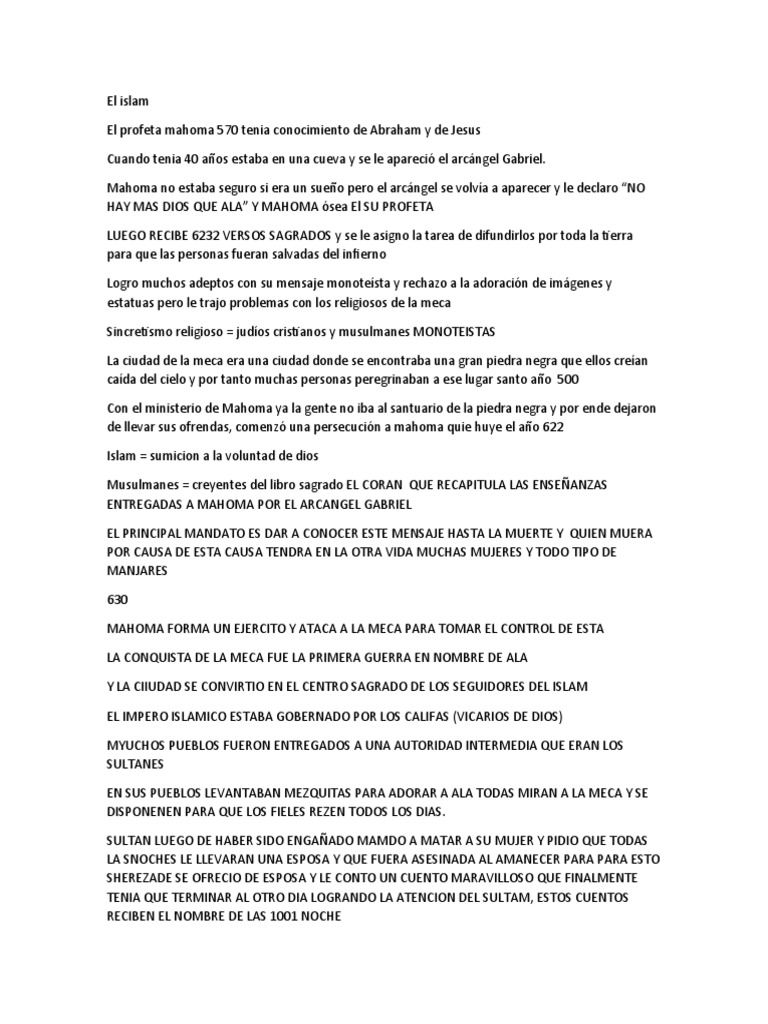 Untitled | PDF | Mahoma | la meca