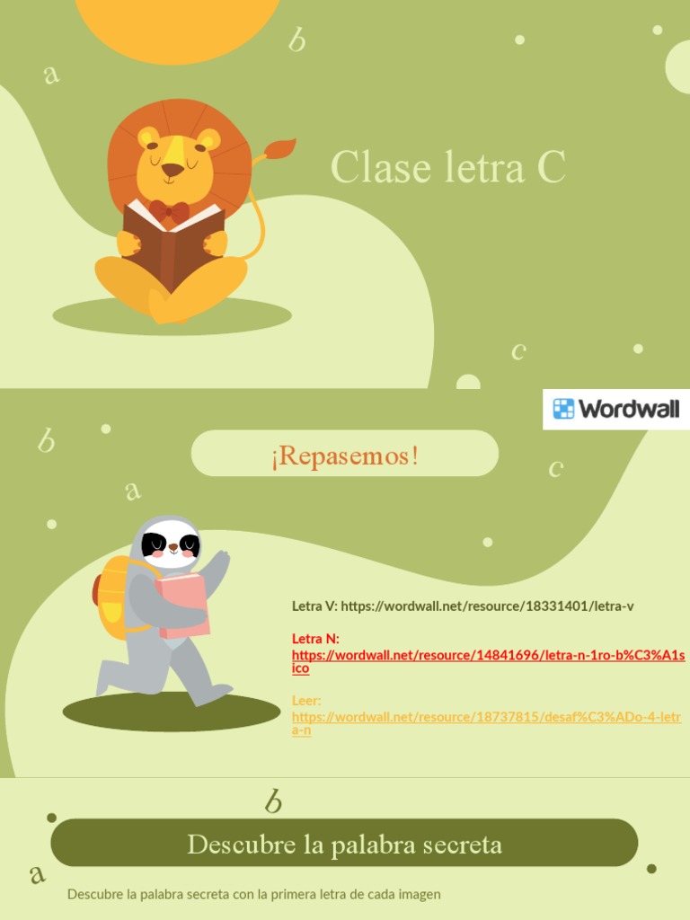 Clase Letra C | PDF