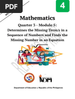 MATH Grade 4 Quarter 1 Module 1 FINAL | PDF | Learning | Numbers