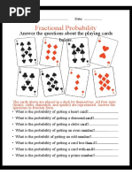 Probability Word Problems | PDF | Dice | Probability