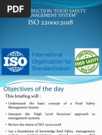 ISO 22000-2018 checklist | PDF | Food Safety | Audit