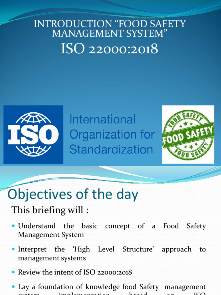 Introduction "Food Safety Management System" | PDF | Audit | Internal Audit