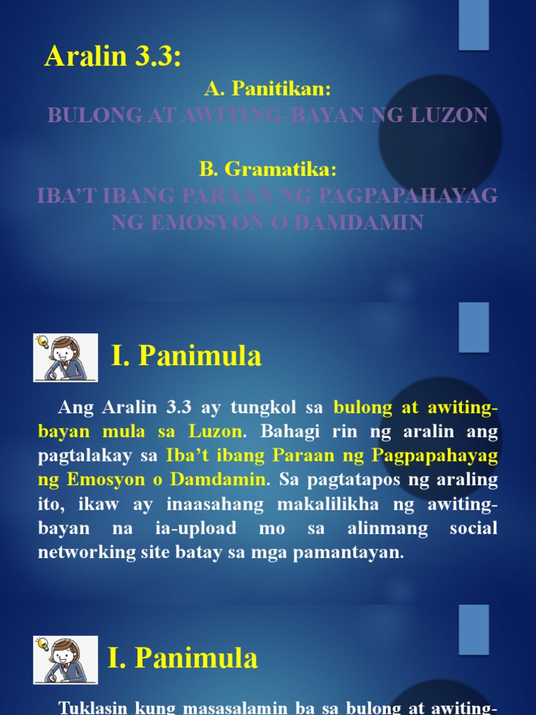 Fil7-3q-Aralin 3.2 | PDF