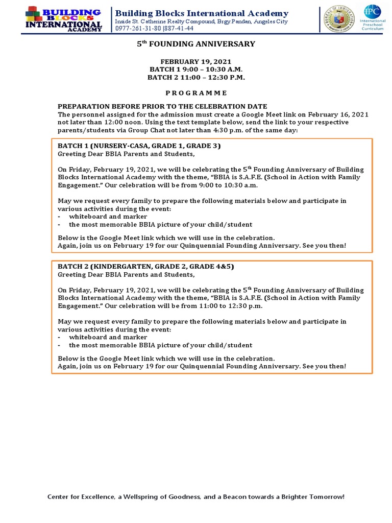 Script Foundation Day | Download Free PDF | Hand