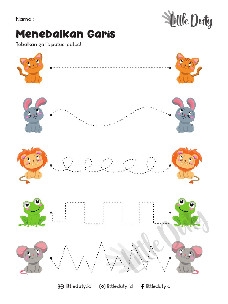 Menebalkan Garis | PDF