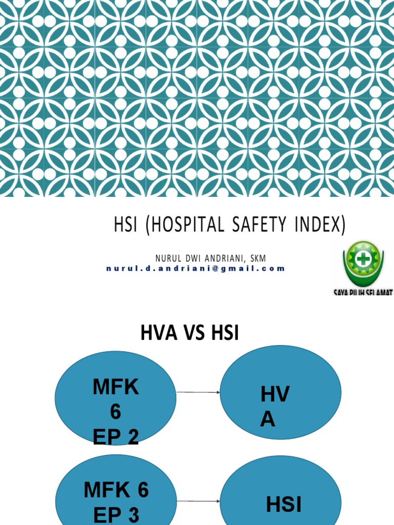 Hsi (Hospital Safety Index) : Nurul Dwi Andriani, SKM | PDF
