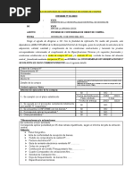 Formato - Informe de Conformidad de Servicios | PDF