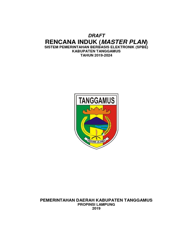 Rencana Induk (Master Plan) : Draft | PDF | Bisnis | Komputer