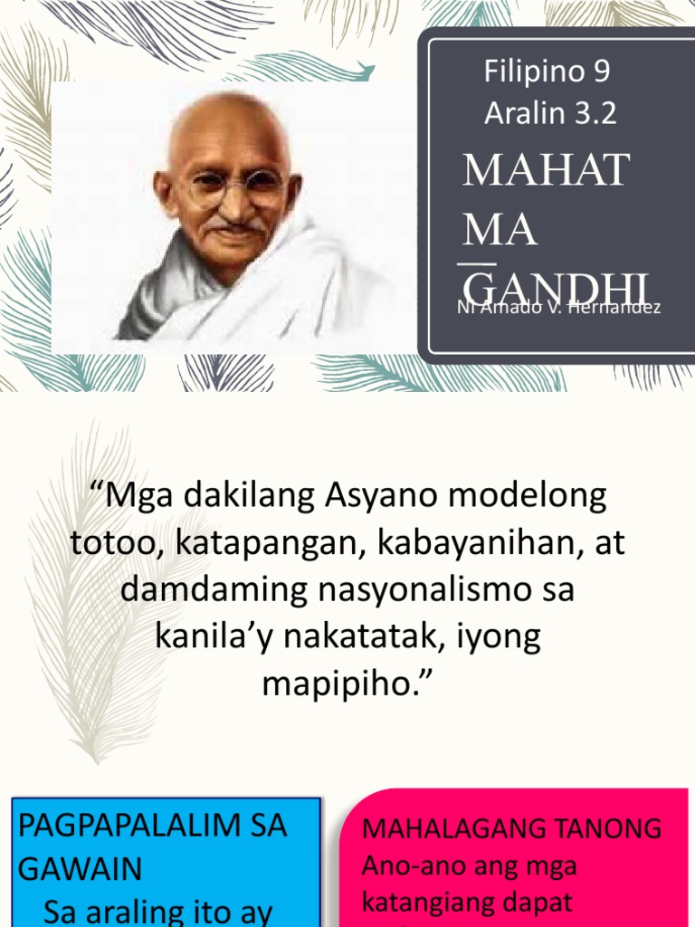 Tula-Mahatma Gandhi | PDF