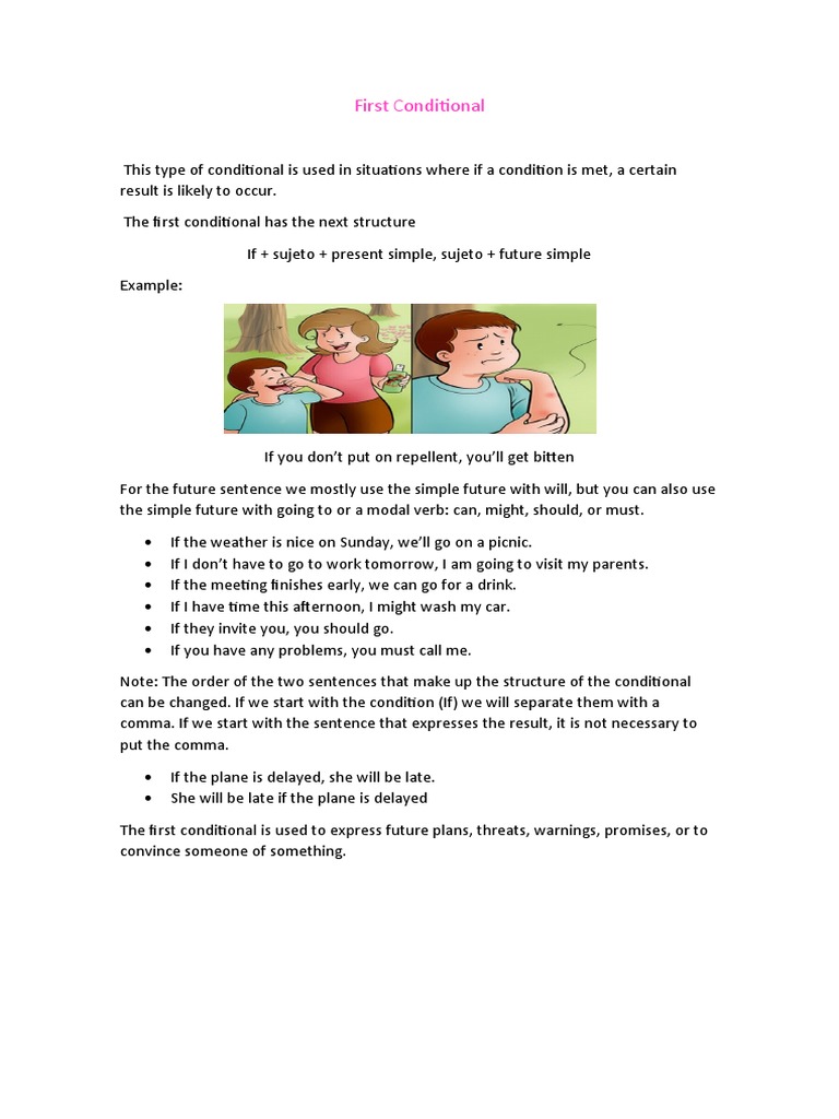 1st Conditional | PDF