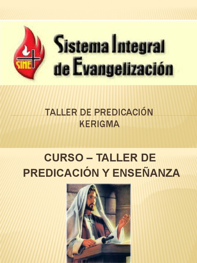 Taller de Predicación Kerigma | PDF | Bautismo | Jesús
