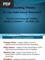 Nature and Foundations of Accounting Theory | PDF | Theory | Accounting