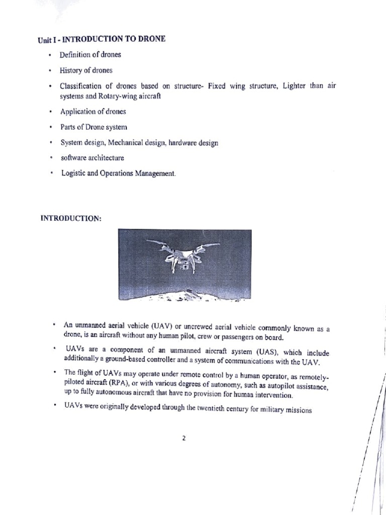 Drone 2 | PDF | Unmanned Aerial Vehicle | System On A Chip