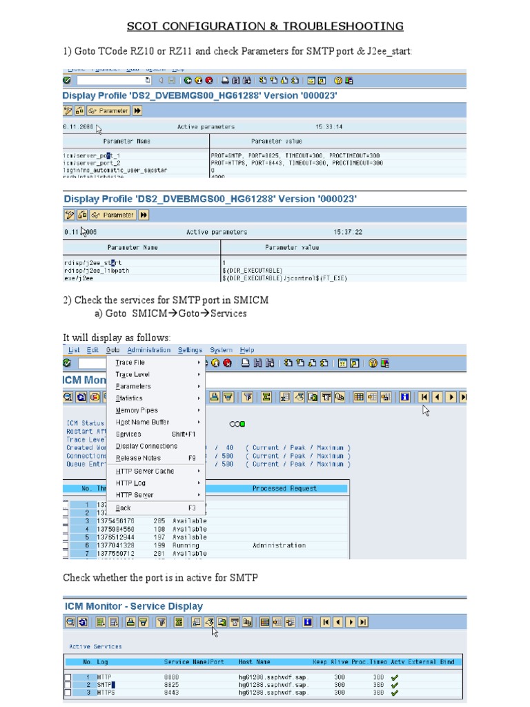Scot Configuration | PDF