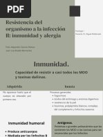 Inmunidad Específica | PDF | Linfocitos | Sistema inmune