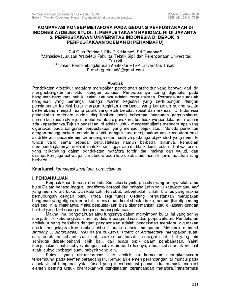 Semnas, Journal Manager, BK1 Cut Gina Petrina | PDF