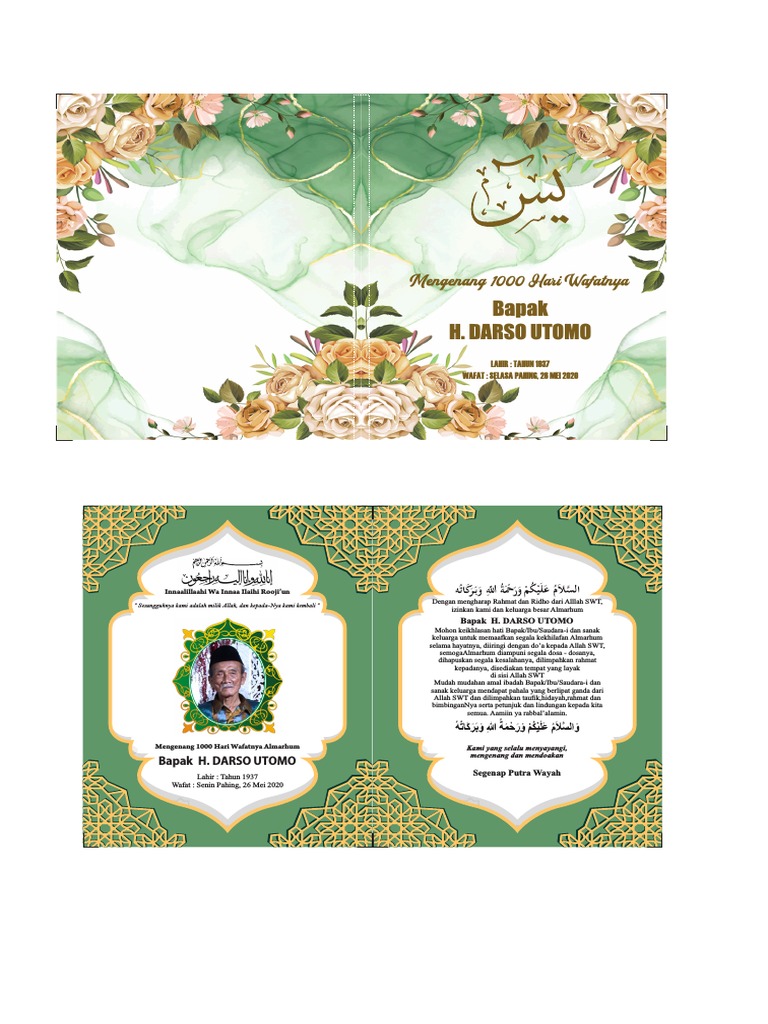 Cover Yasin Edit Ok | PDF